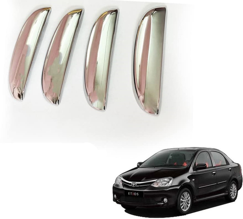 HUDMOZ ETIOS HANDLE CHROME COVER Car Grab Handle Cover Price in India Buy HUDMOZ ETIOS HANDLE CHROME COVER Car Grab Handle Cover online at Flipkart