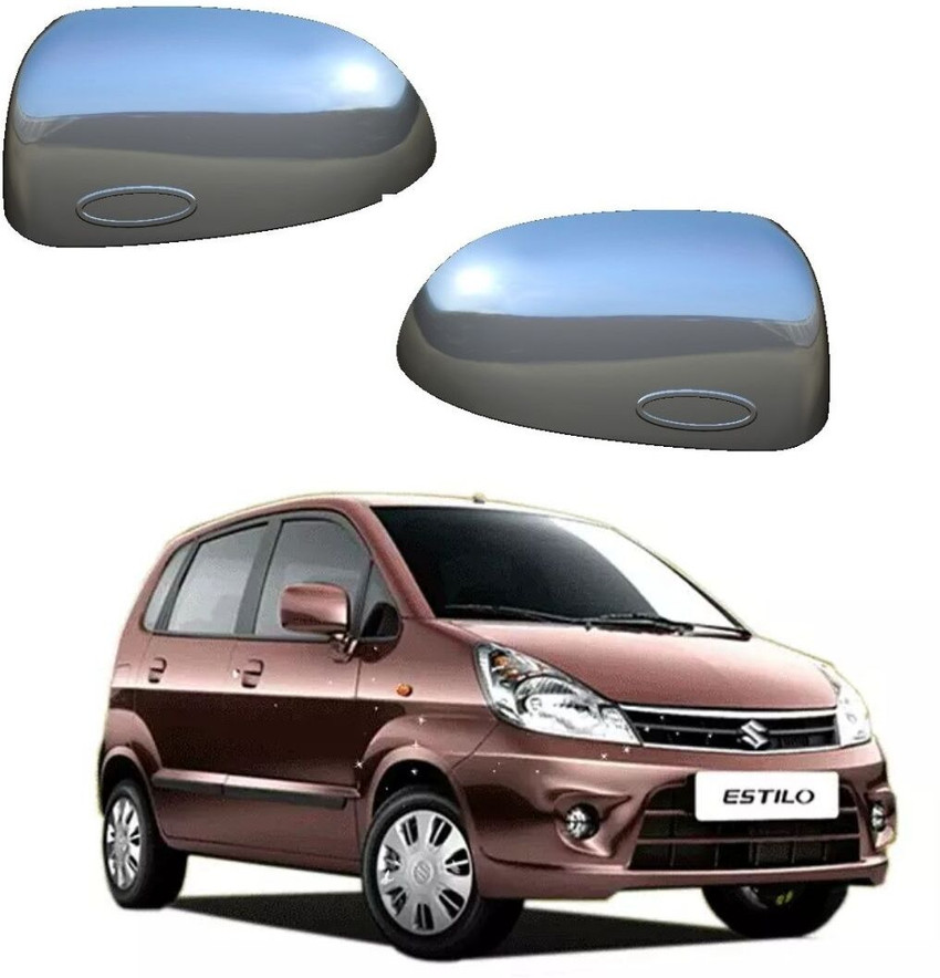 wheelyfine Chrome mirror cover for zen estilo LXI Aluminium Car Mirror Cover Price in India Buy wheelyfine Chrome mirror cover for zen estilo LXI Aluminium Car Mirror Cover online at Flipkart