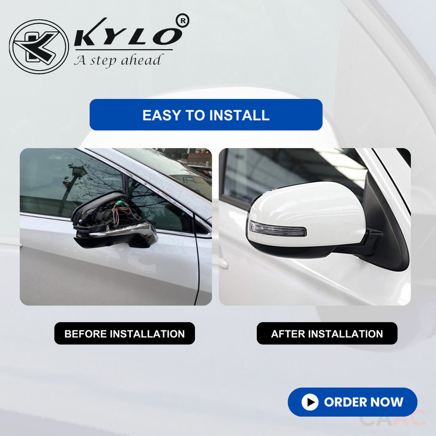 I20 side mirror cover white store