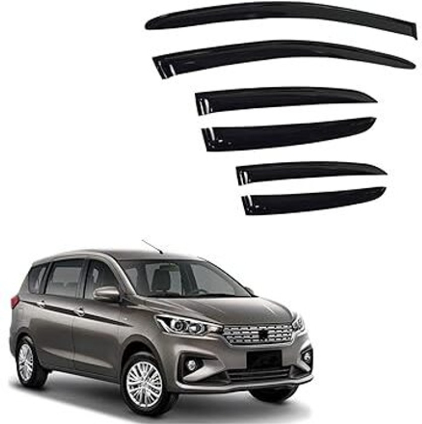 goshop Car Door Visor Rain Guard for New Shape Ertiga 2018 Non Breakable Set of 6 Car Mirror Rain Blocker Price in India Buy goshop Car Door Visor Rain Guard for