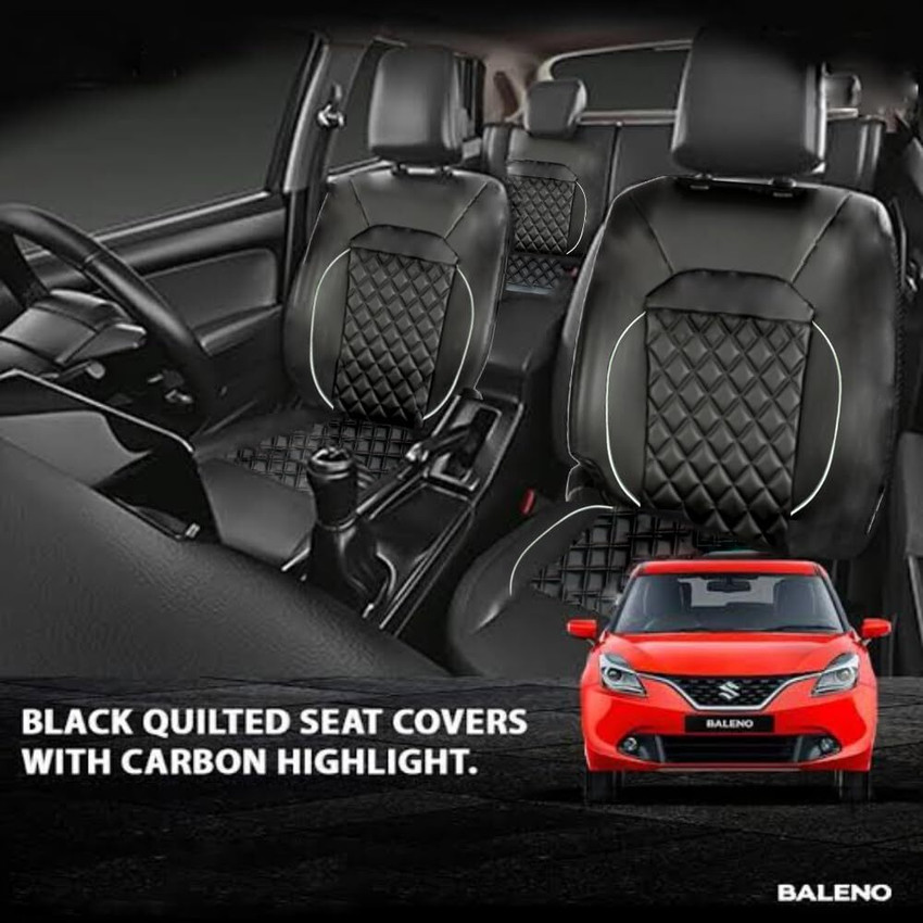AUTO AAVARAN PU Leather Car Seat Cover For Maruti Baleno Price in India Buy AUTO AAVARAN PU Leather Car Seat Cover For Maruti Baleno online at Flipkart