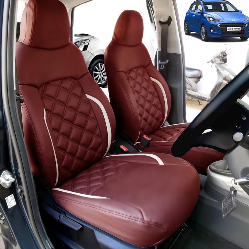 AutoSafe PU Leather Car Seat Cover For Hyundai Grand i10 NIOS Price in India Buy AutoSafe PU Leather Car Seat Cover For Hyundai Grand i10 NIOS online at Flipkart