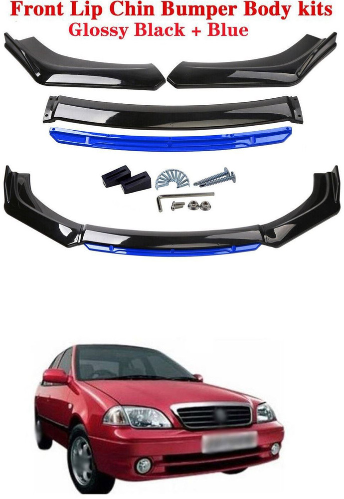 Silver Maruti Esteem Modified