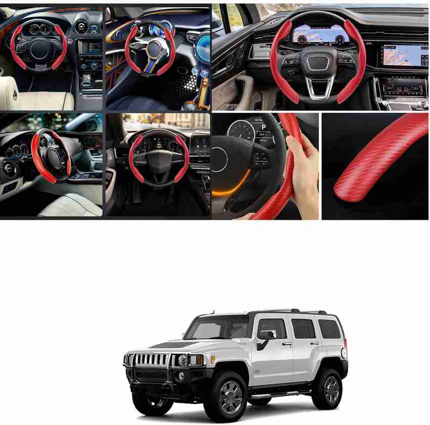 PRTEK Hand Stiched Steering Cover For GM Hummer H3 Price in India Buy PRTEK Hand Stiched Steering Cover For GM Hummer H3 online at Flipkart
