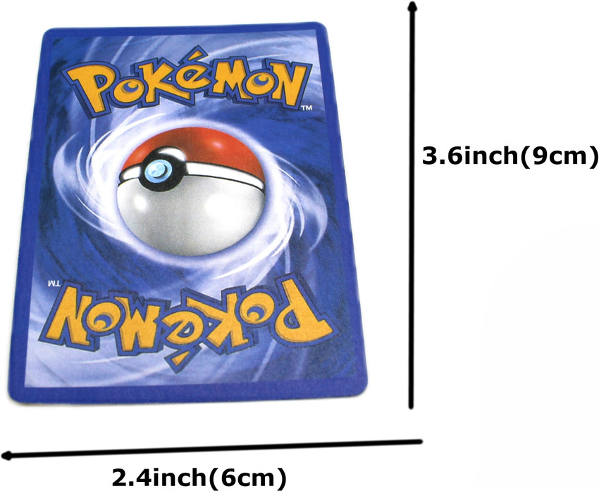 Pokemon Card Back Actual Size