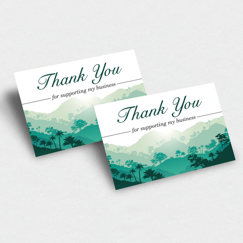 Business Thank You Cards Design