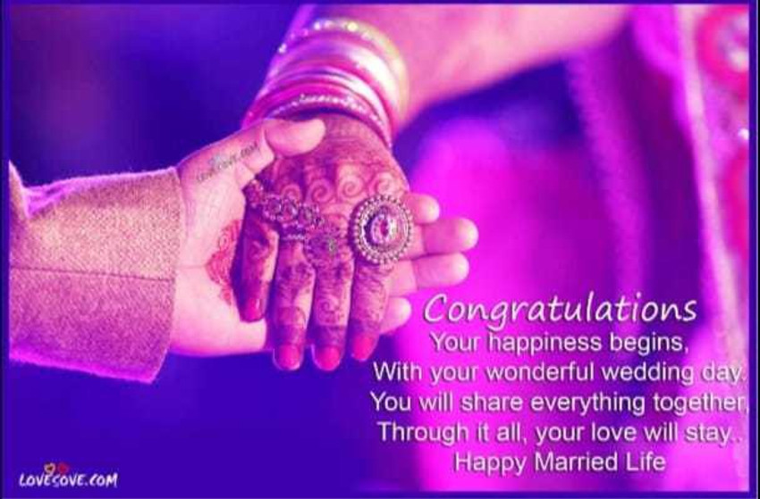 Happy Married Life Cards