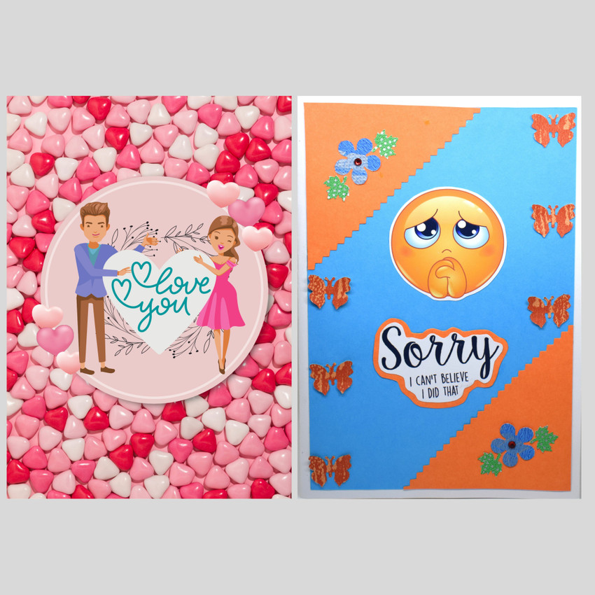 Handmade Sorry Cards For Love