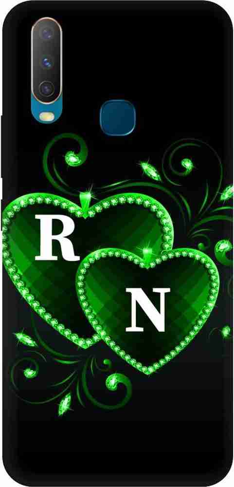 Alphabet R And N In Heart