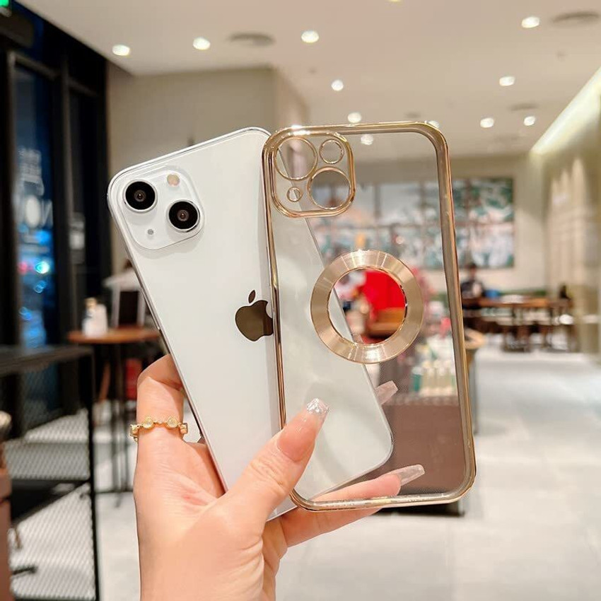 gadvik Back Cover for Apple iPhone 13 ELECTROPLATED TRANSPARENT CASE