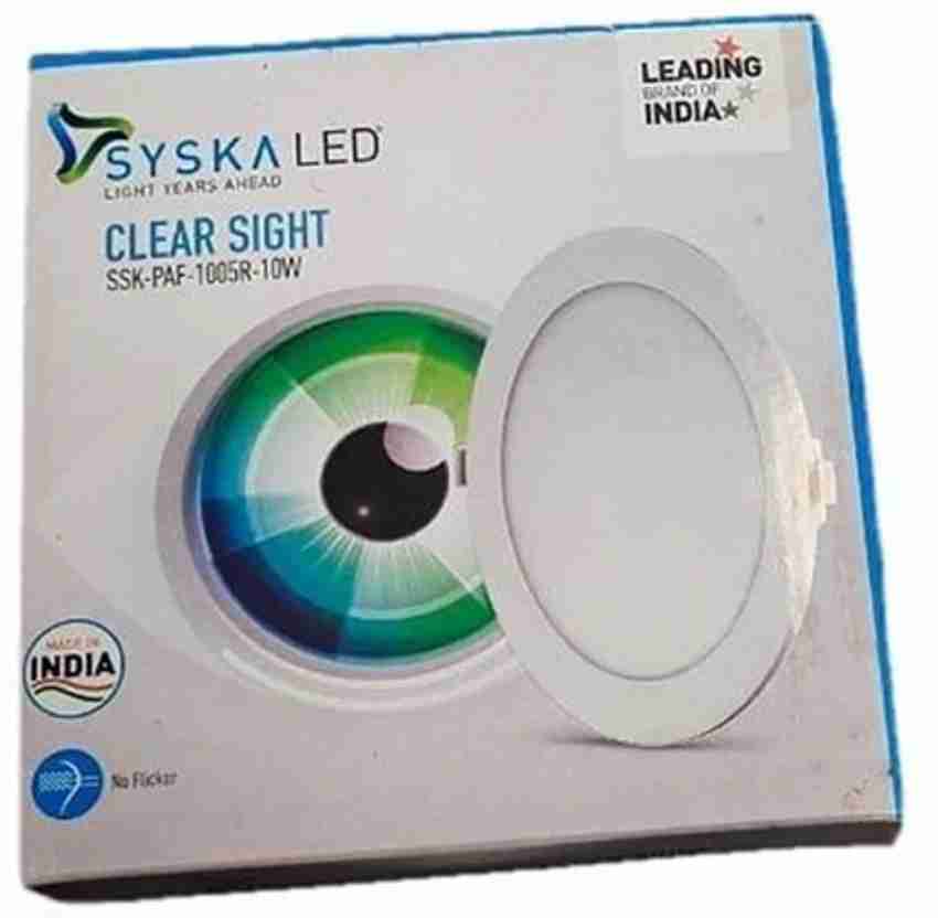 Syska led panel light 10 watt store