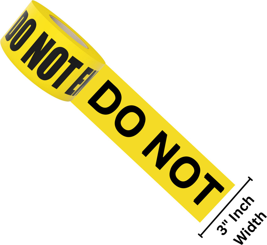Caution Do Not Enter Tape WARNING TAPE CAUTION DANGER 3 " X 200 MTRS