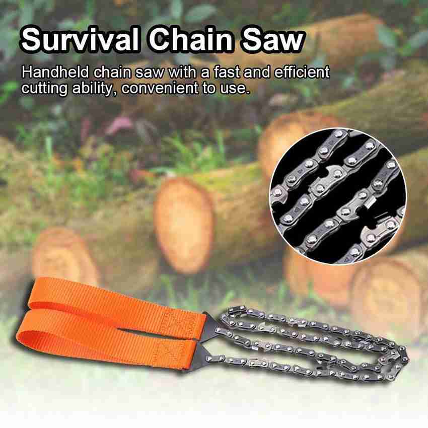 Portable chainsaw rope store