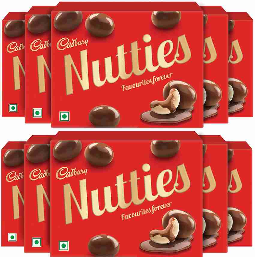 Cadbury Nutties Chocolate Pack Crackles Price in India Buy Cadbury Nutties Chocolate Pack Crackles online at Flipkart