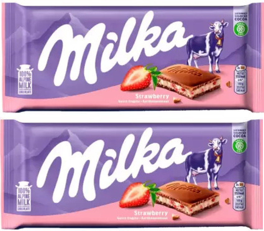 Milka Chocolate Strawberry