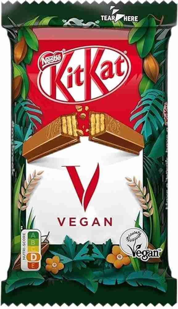 NESTLE Kitkat Vegan 4 Fingers Chocolate Bars 6 x 41.5g Pack Of 6 Bars Price in India Buy NESTLE Kitkat Vegan 4 Fingers Chocolate Bars 6 x 41.5g Pack Of 6 Bars online at Flipkart
