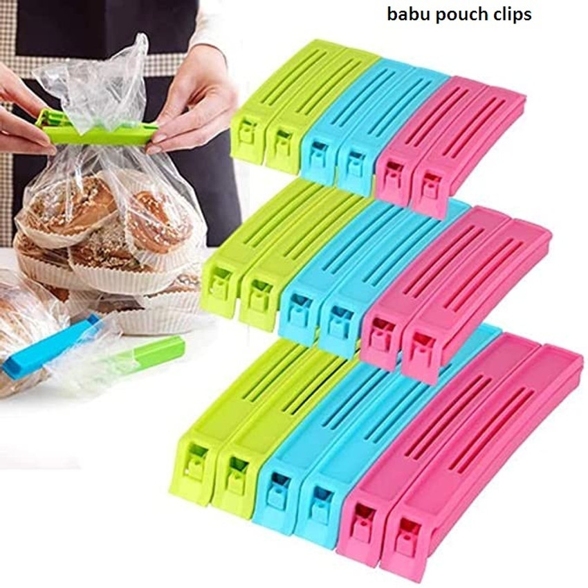 Plastic bag closure clips store