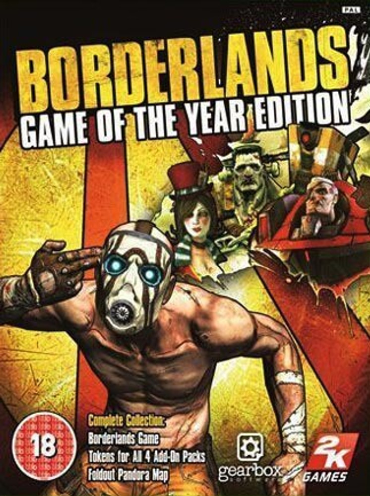Borderlands 2 Game Of The Year Edition Borderlands 2 Game Of The Year