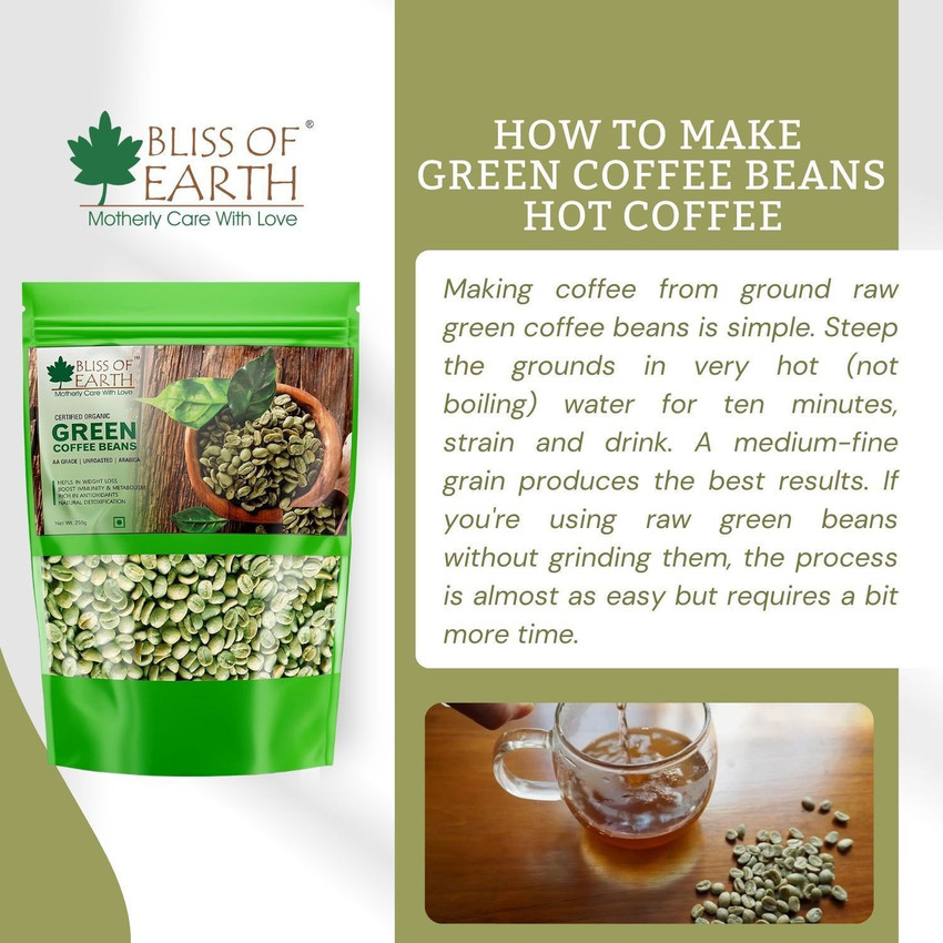 how to make ground green coffee