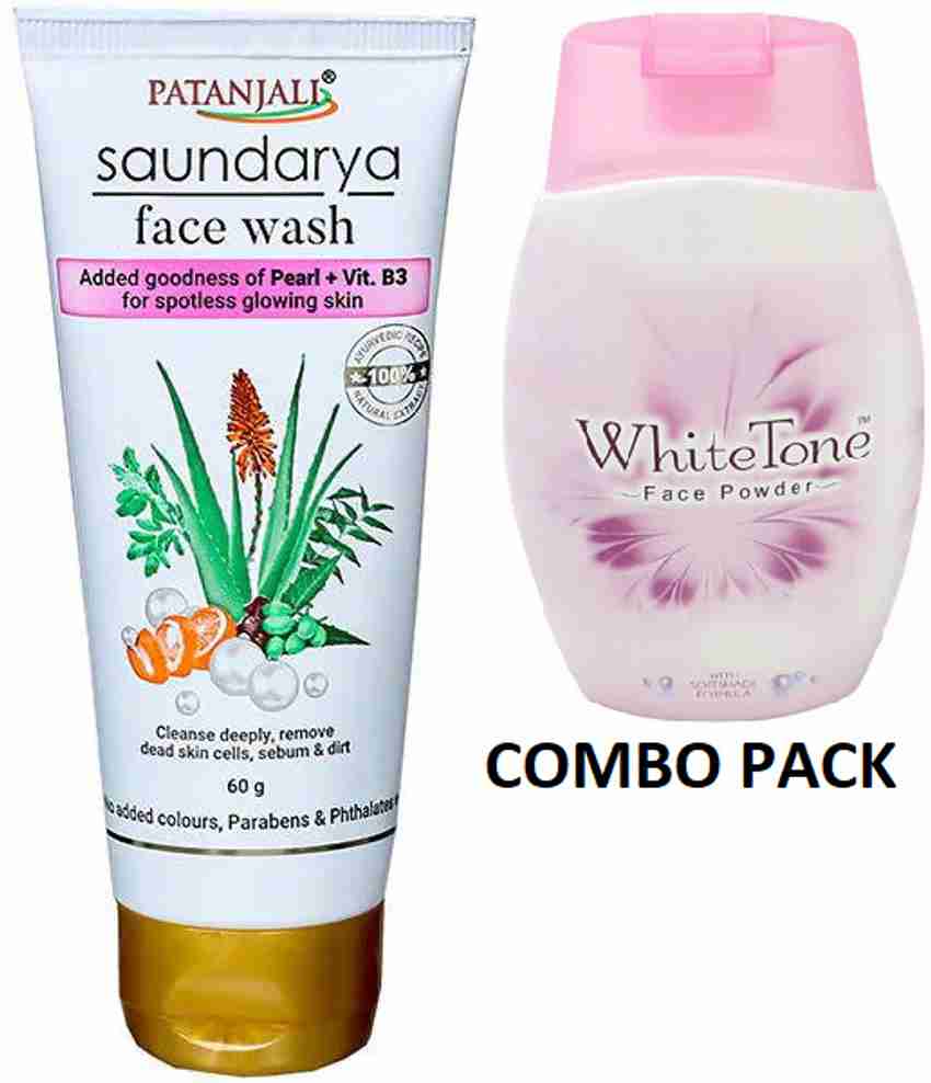 Patanjali Saundarya Face Wash(2 X 100g) Pack