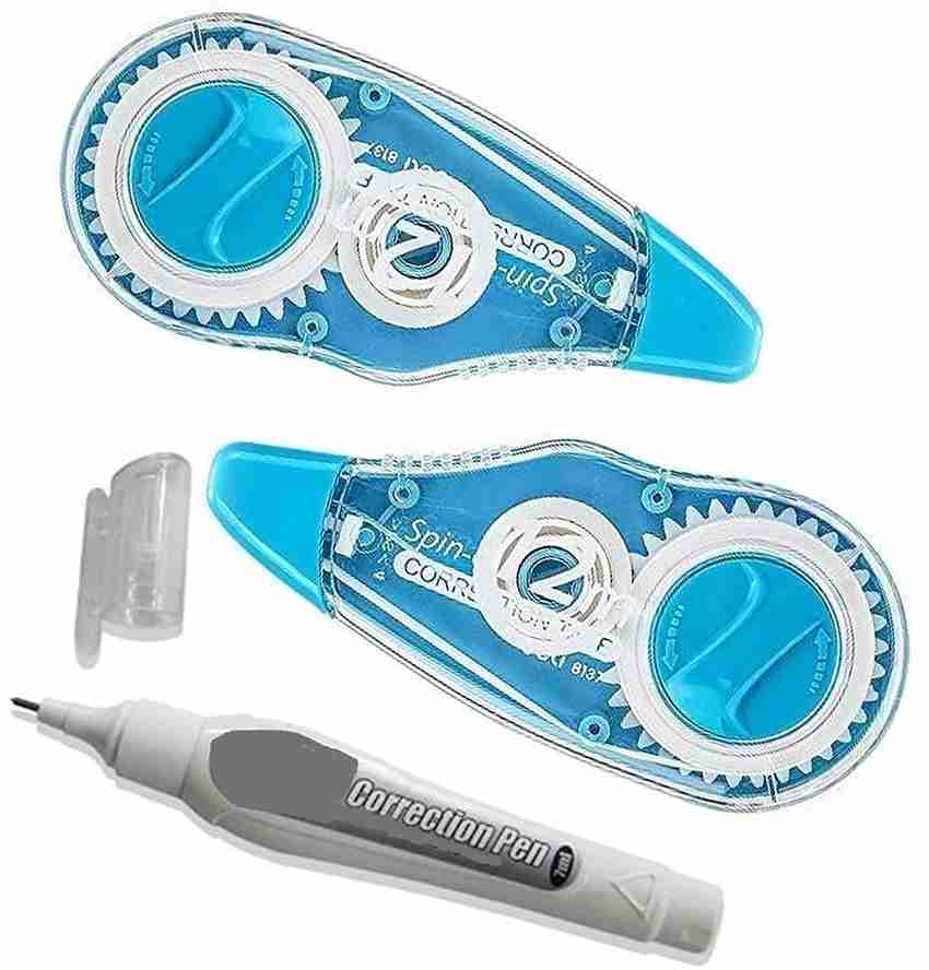Flipkart DSR Eclet Smooth Correction tape and Whitener 2 TAPE 1 PEN 5 mm Correction Whitener Correction Whitener