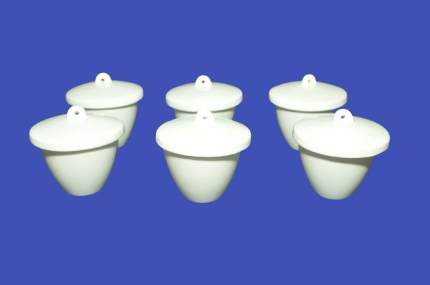 Crucible And Cover Laboratory Apparatus