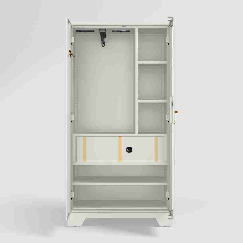 White steel almirah store