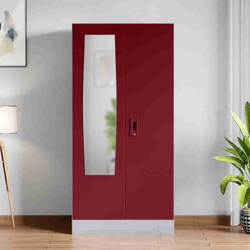 Godrej Interio Slimline 2 Door with 2 shelves and Mirror Metal Almirah Price in India Buy Godrej Interio Slimline 2 Door with 2 shelves and Mirror Metal Almirah online at Flipkart