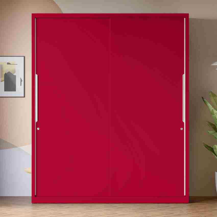 Shell wine red godrej almirah store