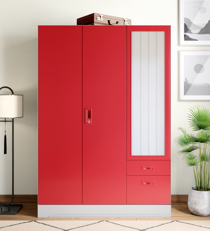 Godrej Interio Slimline Blend Metal Almirah Price in India Buy Godrej Interio Slimline Blend Metal Almirah online at Flipkart