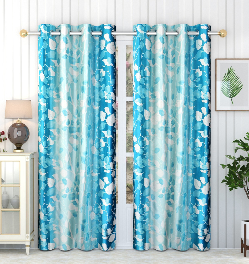 Flipkart SmartBuy 213 cm 7 ft Polyester Room Darkening Door Curtain Pack Of 2