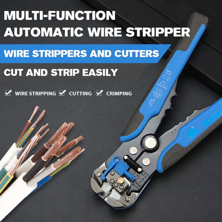 TAPARIA Multifunctional Crimper Cable Stripper Wire Cutter