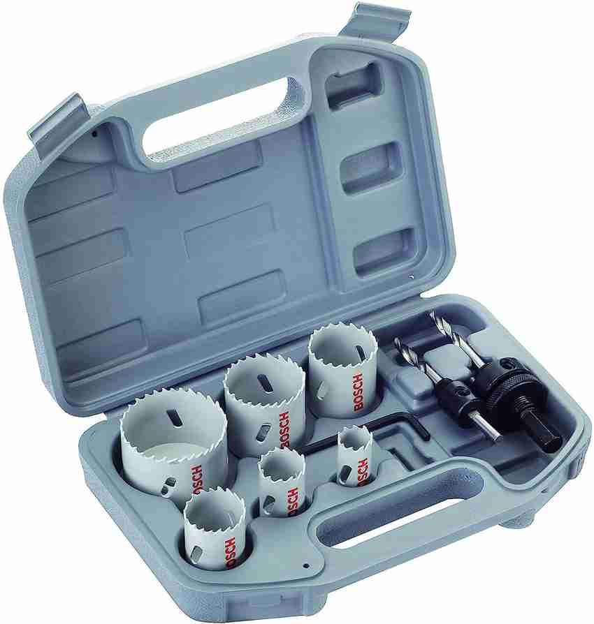 Bosch hole saw kit store