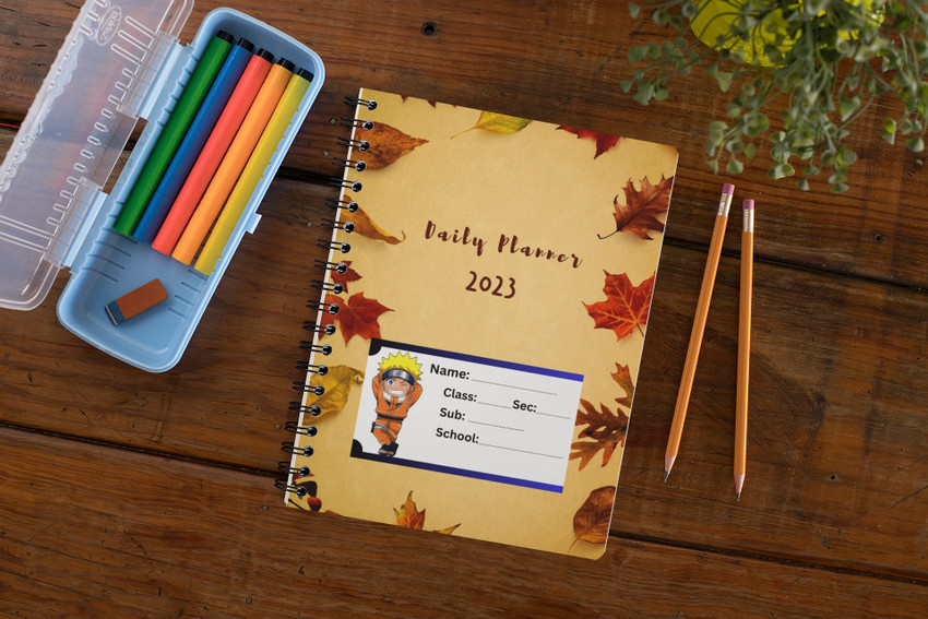 Anime School Notebook