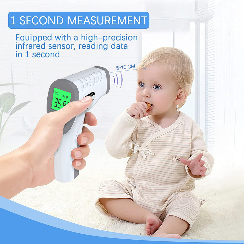 Using a infrared thermometer on humans store