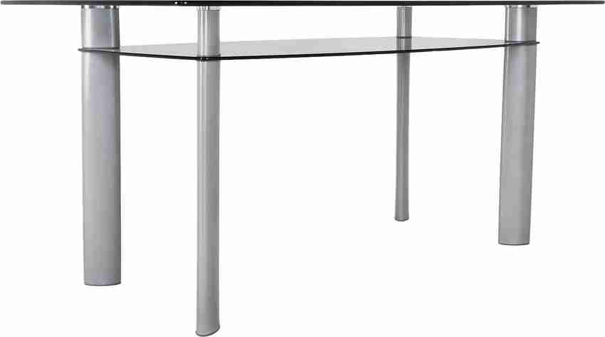 Godrej Interio Glaze Glass 6 Seater Dining Table Price in India Buy Godrej Interio Glaze Glass 6 Seater Dining Table online at Flipkart