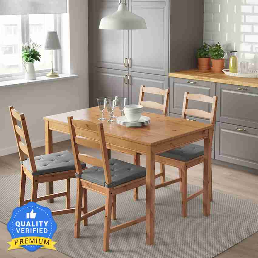 IKEA Solid Wood 4 Seater Dining Table Price in India Buy IKEA Solid Wood 4 Seater Dining Table online at Flipkart