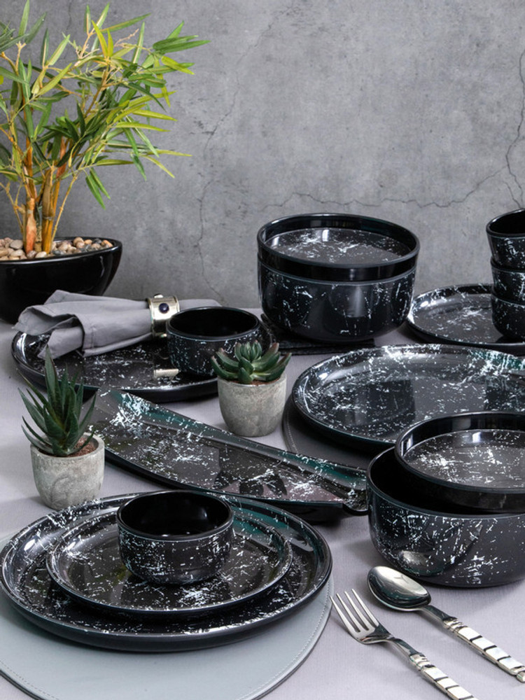 Servewell Pack of 23 Melamin Dome Dinner Set Drizzle Dinner Set Price in India Buy Servewell Pack of 23 Melamin Dome Dinner Set Drizzle Dinner Set online at Flipkart