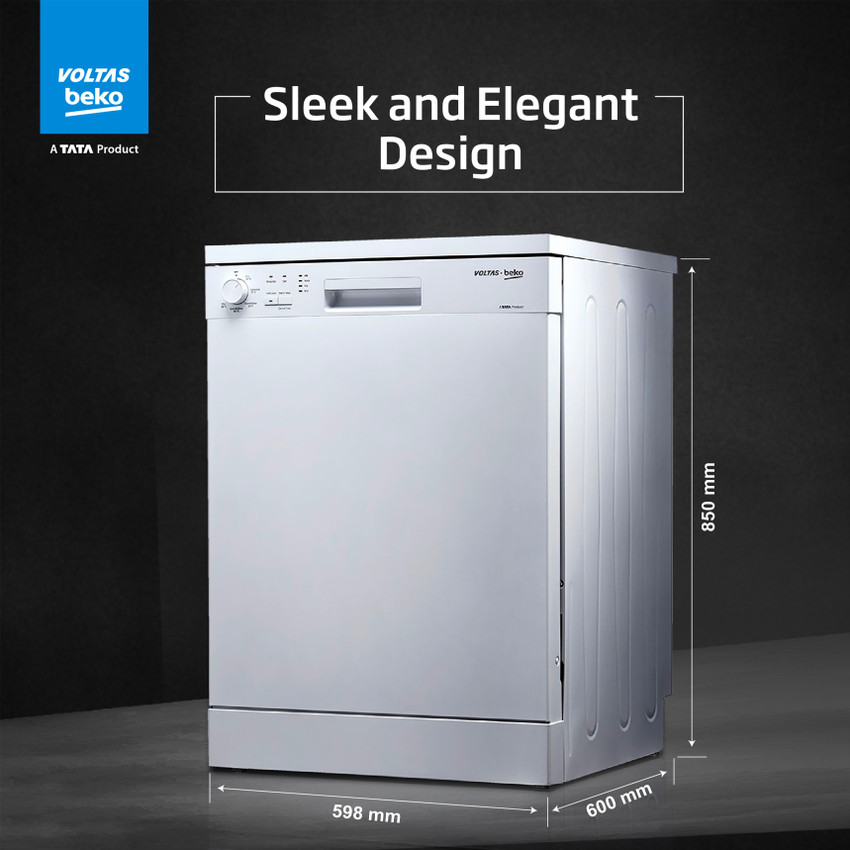Voltas dishwasher df14w white store