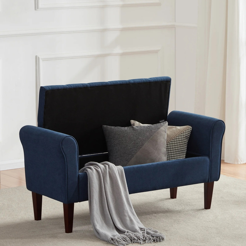 Upholstered Sofa Bench Uk | Baci Living Room