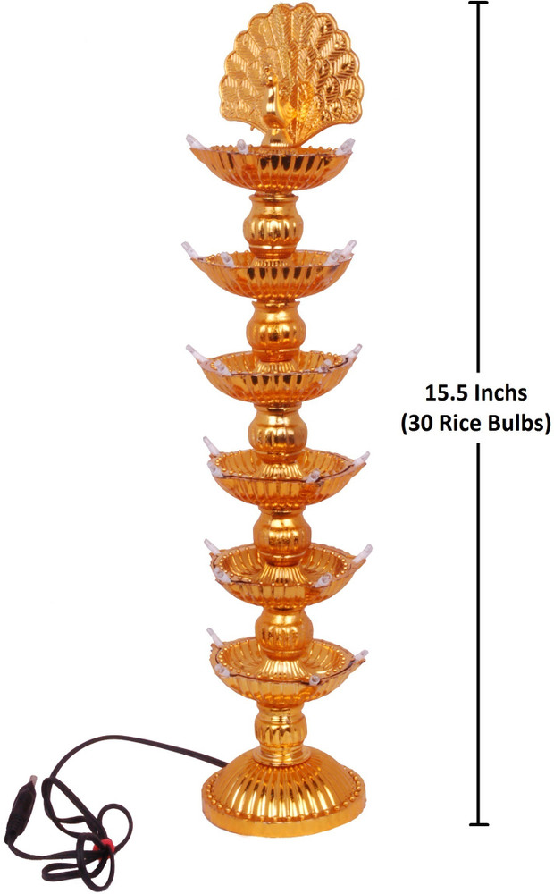 A2Z Electric Diya Deepak Rice Light Bulb Lamp For Diwali, 42% OFF