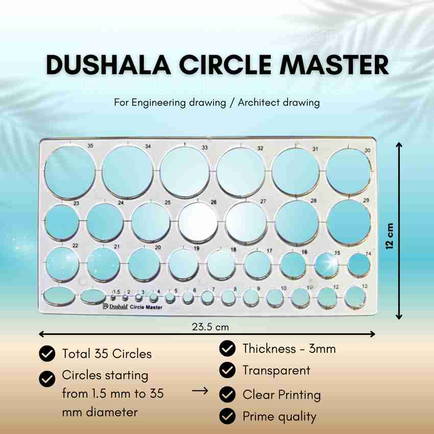 Drafting Circle A Scenery In A Circle | Easy Circle Drawing | Circle