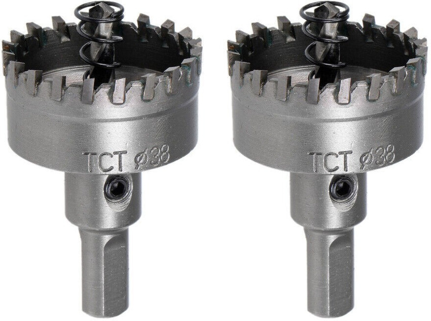 KAVYA TOOLS POWER 38mm 1.5 Inch Hole Saw Carbide Tipped Hole Saw for Cutting Stainless 2pcs Price in India Buy KAVYA TOOLS POWER 38mm 1.5 Inch Hole Saw Carbide Tipped Hole Saw for