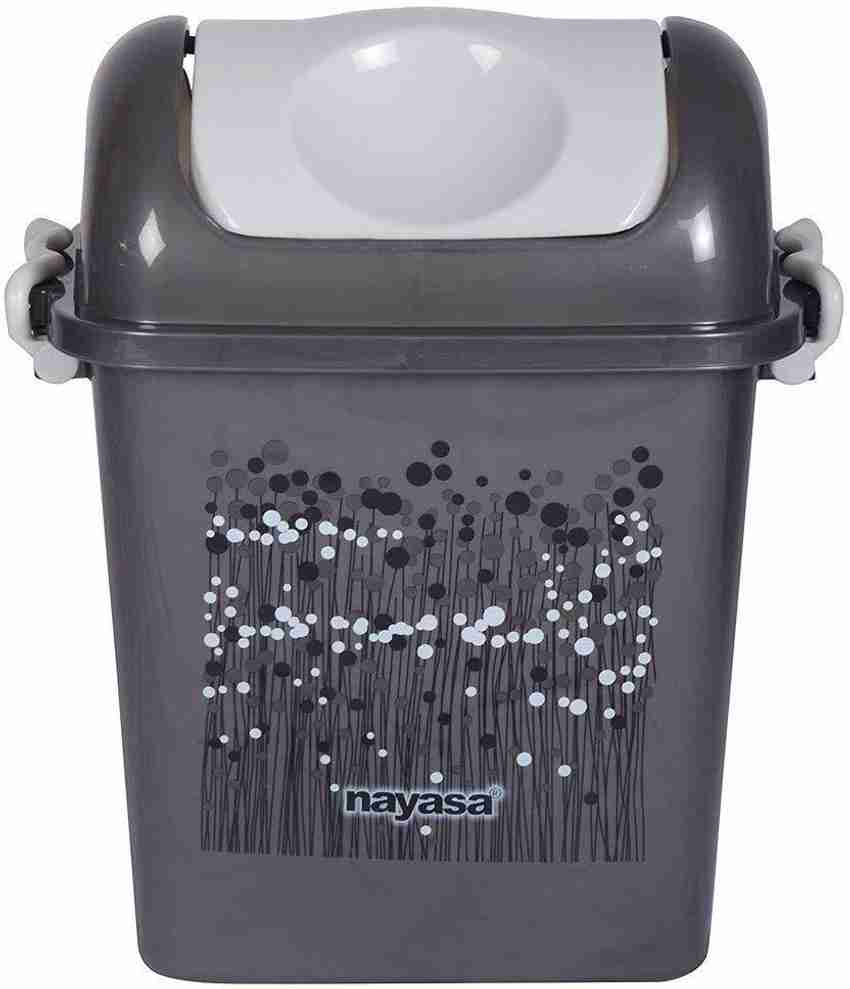 NAYASA Swing 13 Ltr Funk Dustbin for Kitchen Bathroom Plastic Dustbin Price in India Buy NAYASA Swing 13 Ltr Funk Dustbin for Kitchen Bathroom Plastic Dustbin online at Flipkart