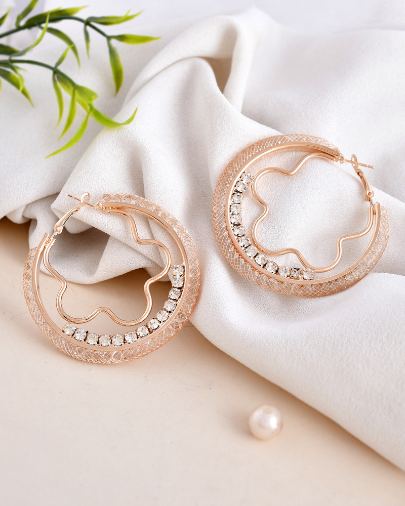Flipkart hoop earrings store