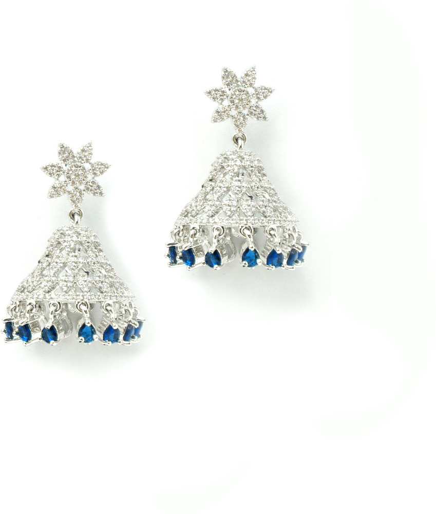 American diamond earrings flipkart store