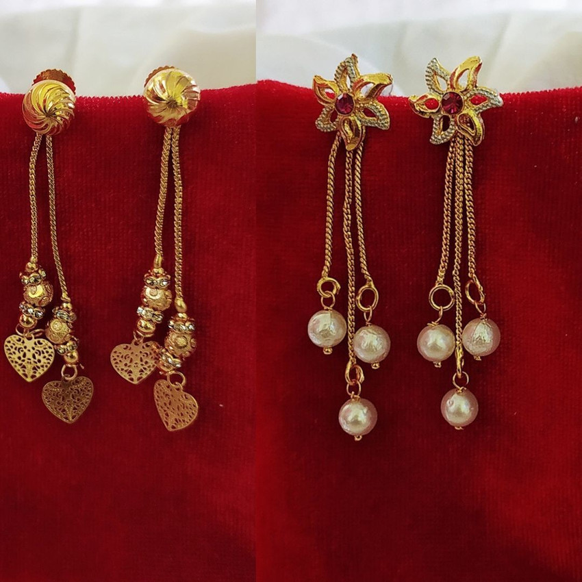 Rajputi sui dhaga earrings store