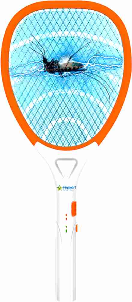 Flipkart SmartBuy Orange High Quality Mosquito Racket Rechargeable Bat and LED Light Electric Insect Killer Indoor Outdoor Price in India Buy Flipkart SmartBuy Orange High Quality Mosquito Racket Rech...