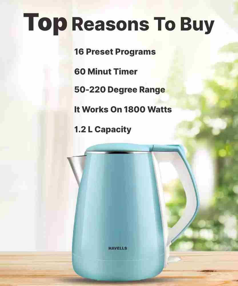 Havells aqua plus blue kettle store
