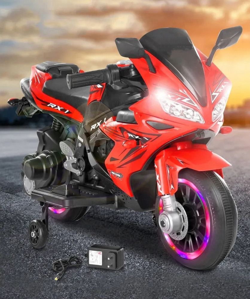 Toy Home by Flipkart Brand Mini Super Racer BMW Ninja 1 to 3 year Rechargeable Electric Bike Battery Operated Ride On